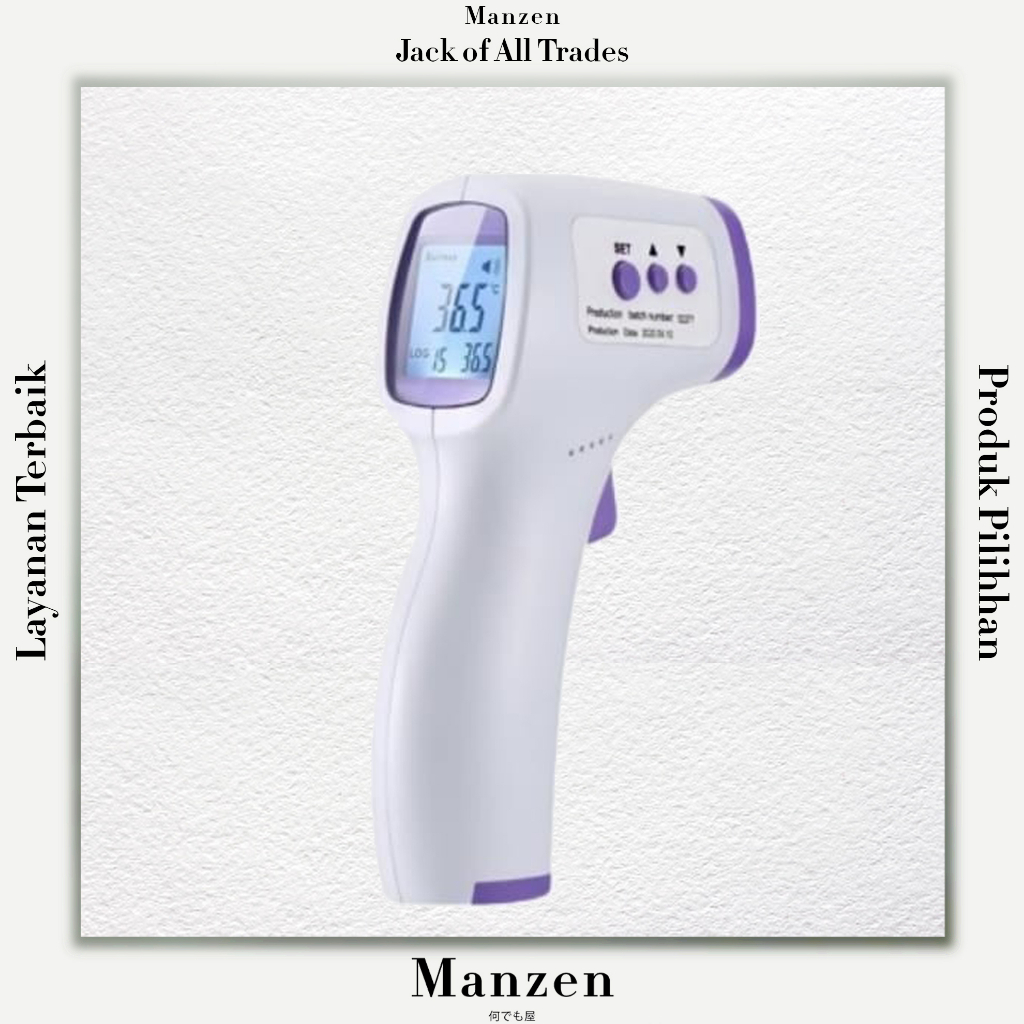 Jual digital infrared termometer gun bukan omron free baterai AA ...