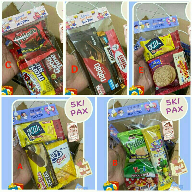 Jual PAKET LEBARAN SNACK MURAH / PARCEL LEBARAN / AMPLOP LEBARAN ...