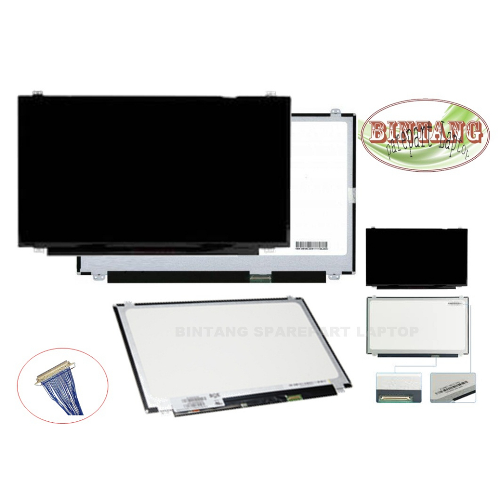 Jual LCD LED LAPTOP LEPTOP Vivobook X505Z X505ZA 15.6 inch slim 30 pin ...