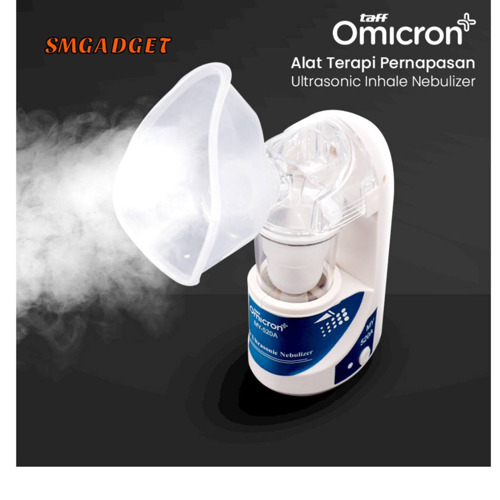 Jual TaffOmicron Alat Bantu Terapi Pernapasan Ultrasonic Inhale Nebulizer | Shopee Indonesia