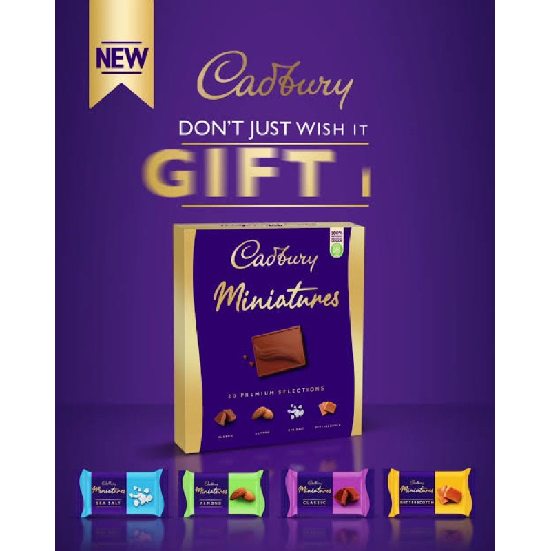Jual Cadbury Miniatures Box isi 20 pcs | Shopee Indonesia