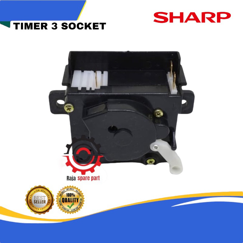 Jual TIMER WASH SHARP 3 SOCKET | TIMER MESIN CUCI SHARP 3 PIN | Shopee ...