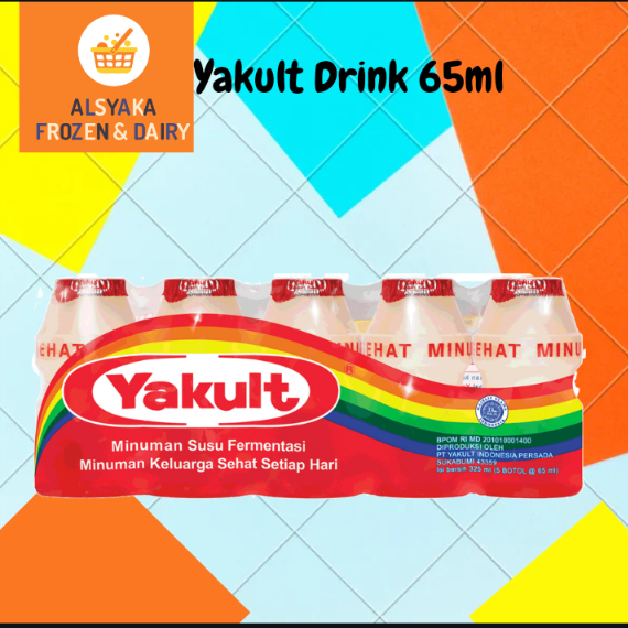 Jual Yakult Drink 65ml (1 pak isi 5pcs) | Shopee Indonesia