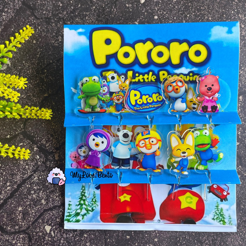 Jual Tusukan Bento Pororo Pick Foodpicks Hiasan Bekal Anak Sekolah ...