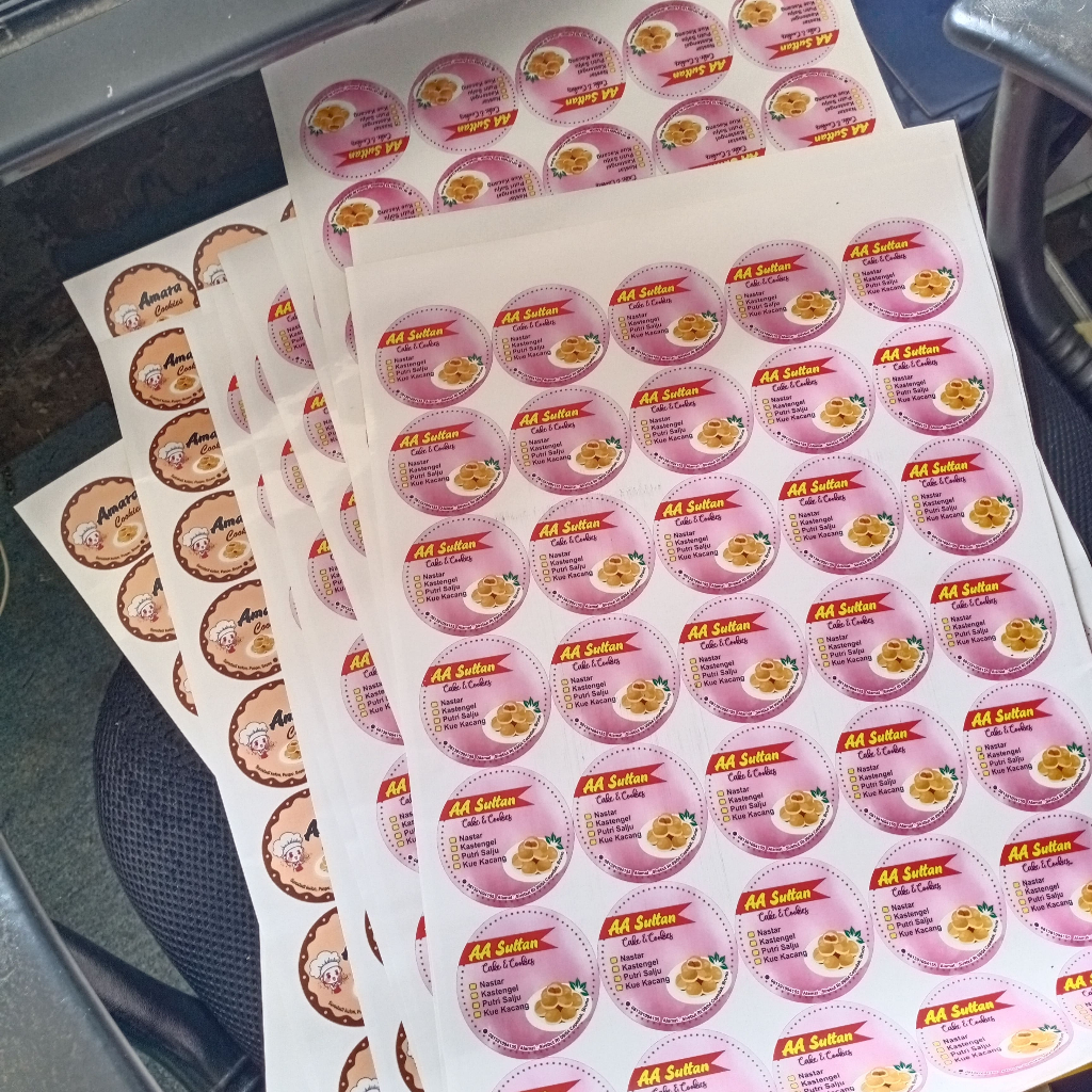 Jual Cetak Stiker Cromo A3 Lembaran tanpa Cuting | Shopee Indonesia