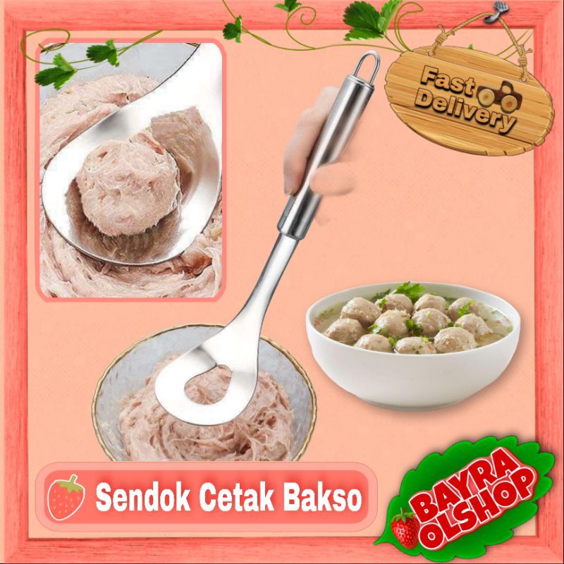 Jual Sendok Cetakan Bakso / Alat Cetak Bakso | Shopee Indonesia