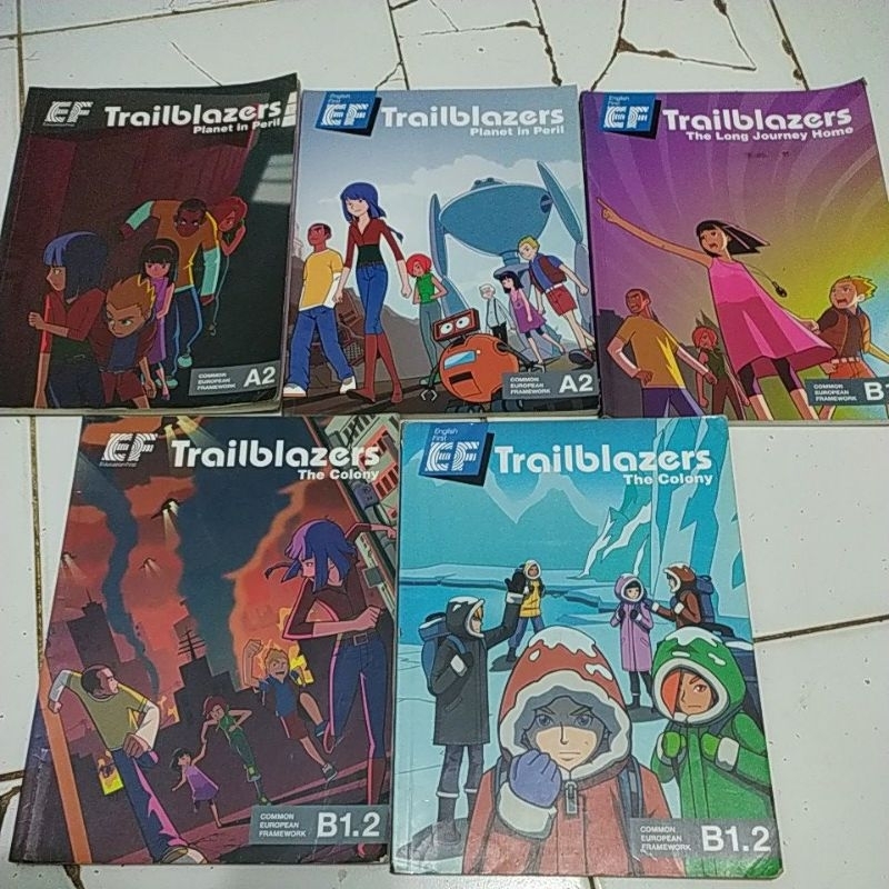 Jual HARGA 1AN EF TRAILBLAZERS BOOK 3. 4. 6. 7. 8 | Shopee Indonesia