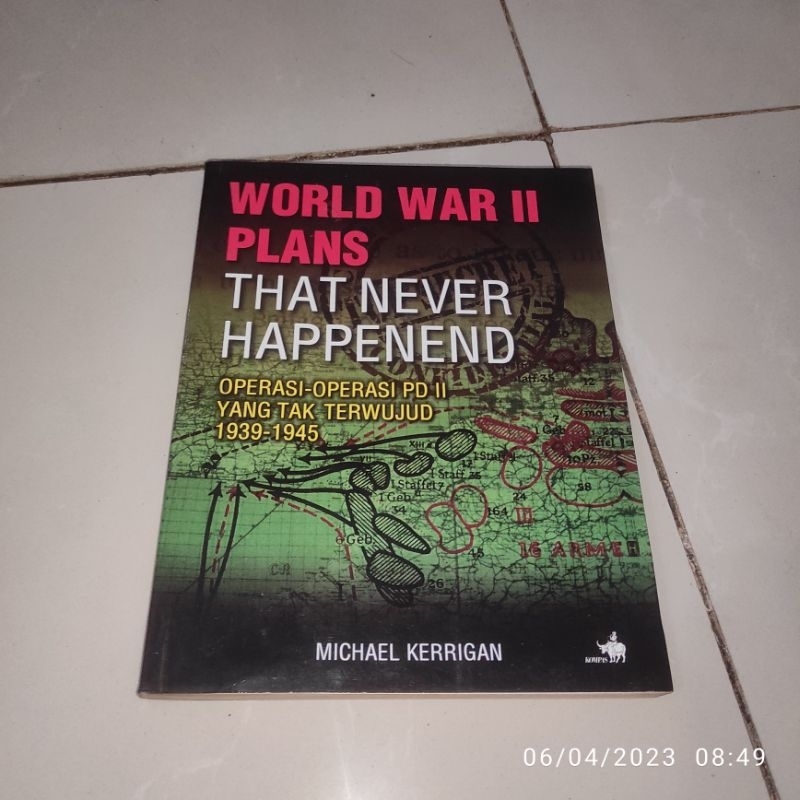 Jual Buku WORLD WAR II PLANS by Michael KerrigaN | Shopee Indonesia