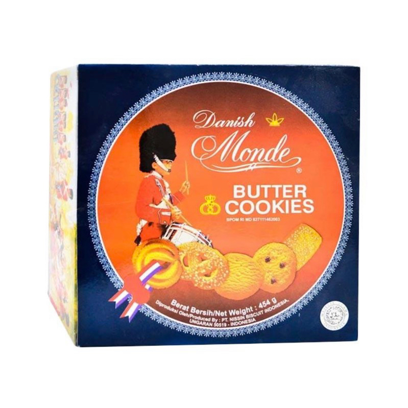 Jual monde butter cookies 454gr | Shopee Indonesia