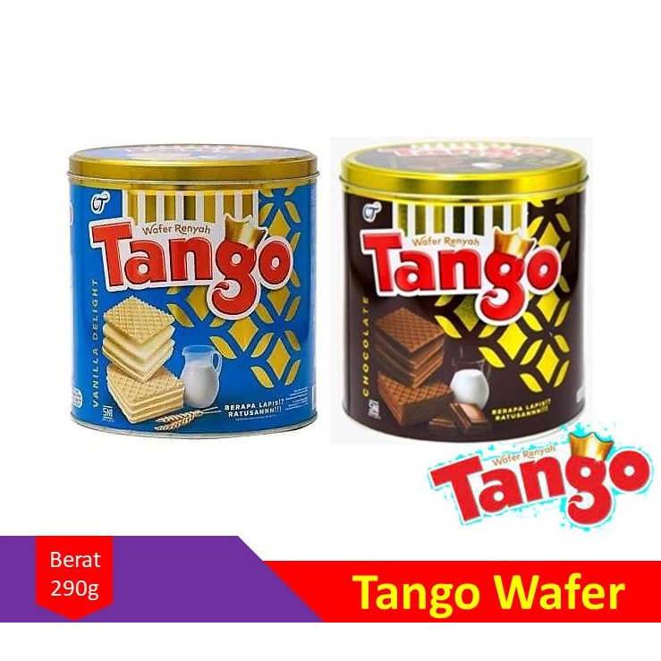 Jual 1 DUS TANGO Wafer Kaleng Tango Kaleng Coklat Tanggo Murah Wafer ...