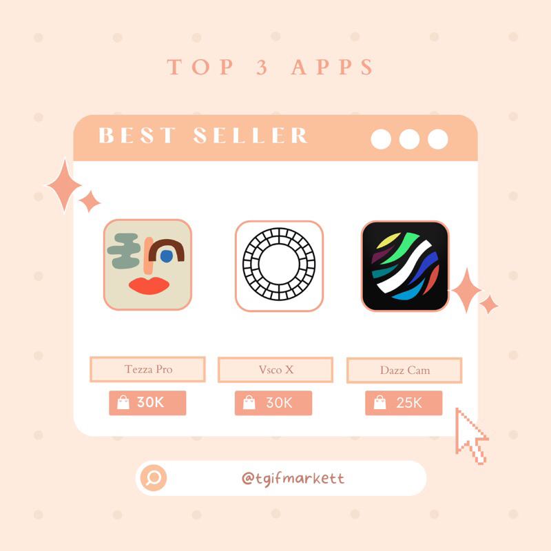 Jual TEZZA DAZZ APPS FULLPACK | Shopee Indonesia