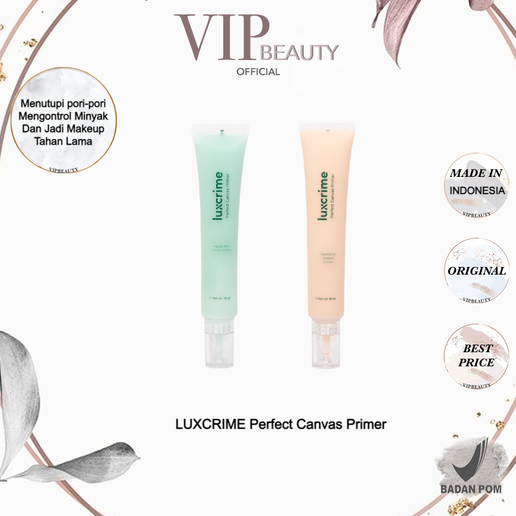 Jual LUXCRIME Perfect Canvas Primer - Mattifying Poreless | Hydro Blur ...