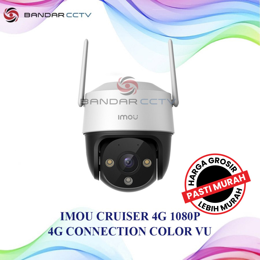 Jual Imou Cruiser 2MP 4G Connection Colorvu IPC-S21FTP-0360B | Shopee ...