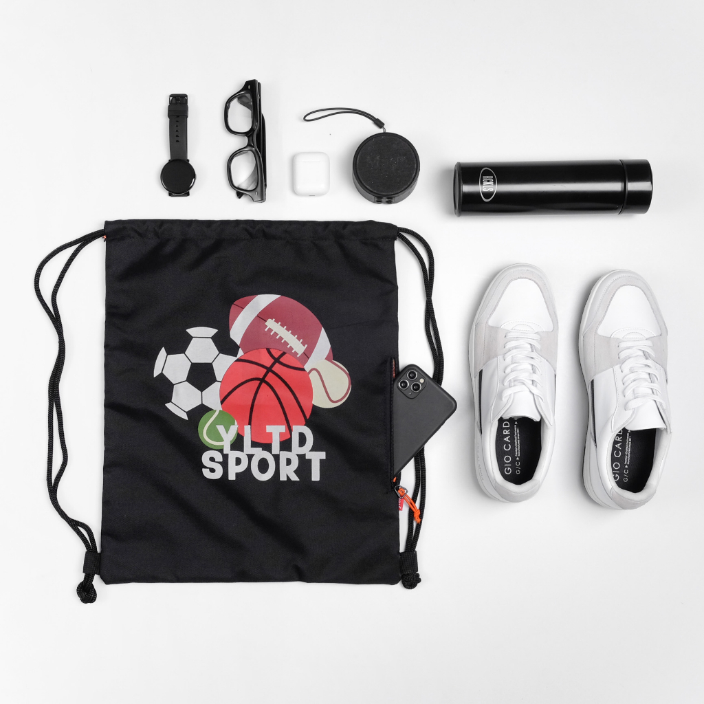 Jual YLTD - Tas Serut Olahraga Original Drawstring Bag Sport Premium ...
