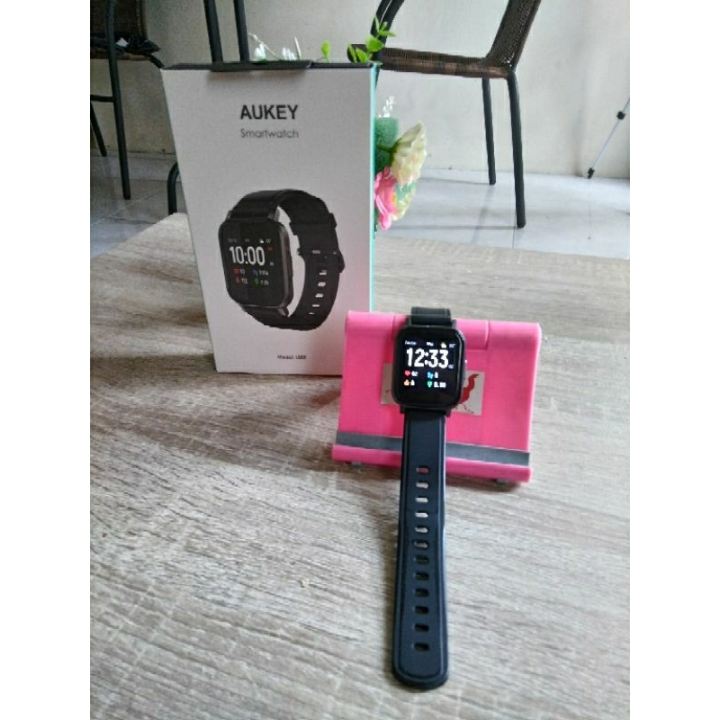 Jual Smart watch Jam Tangan Pintar Aukey | Shopee Indonesia