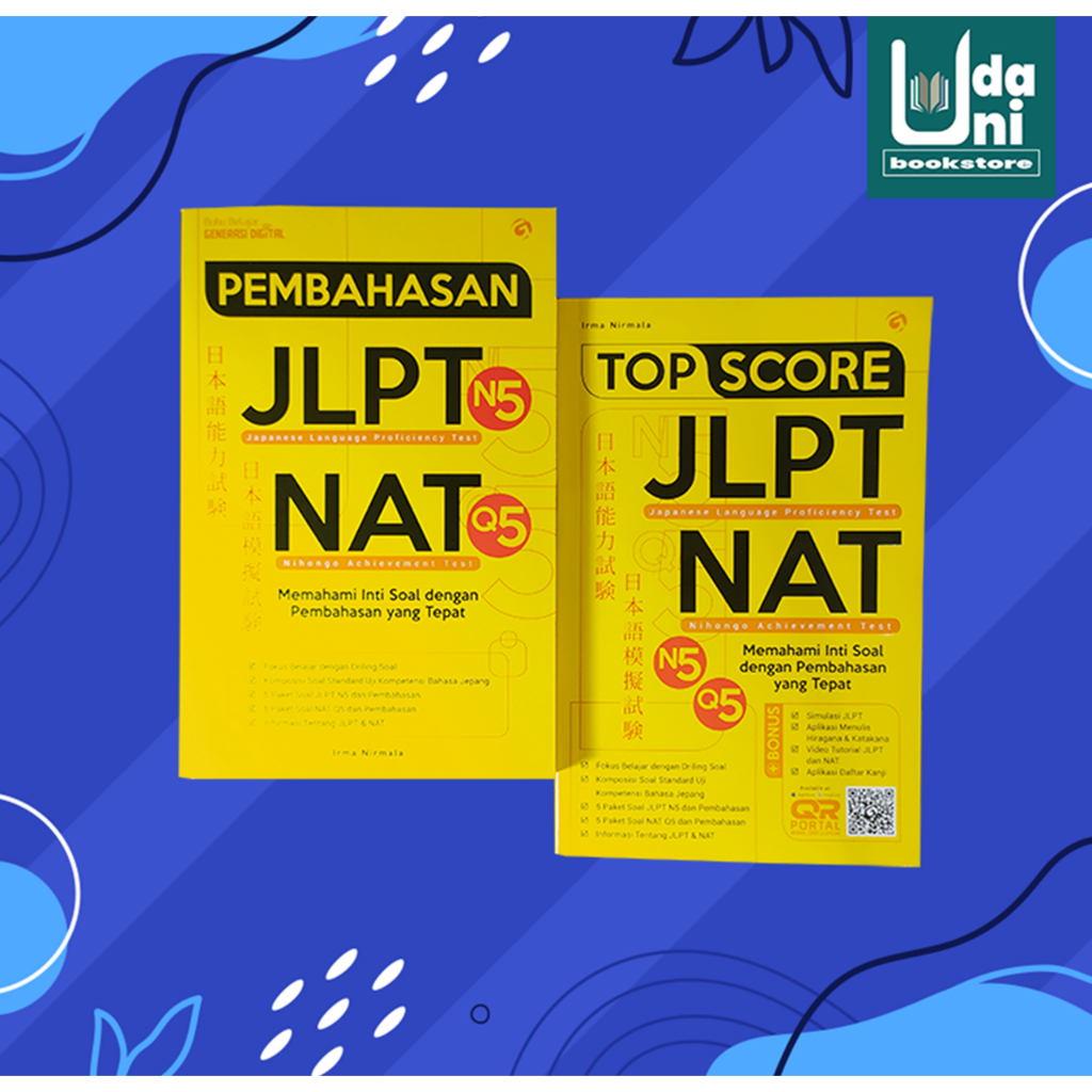Jual TOP SCORE JLPT - NAT JAPANESE LANGUAGE PROFICIECY TEST NIHONGO ...