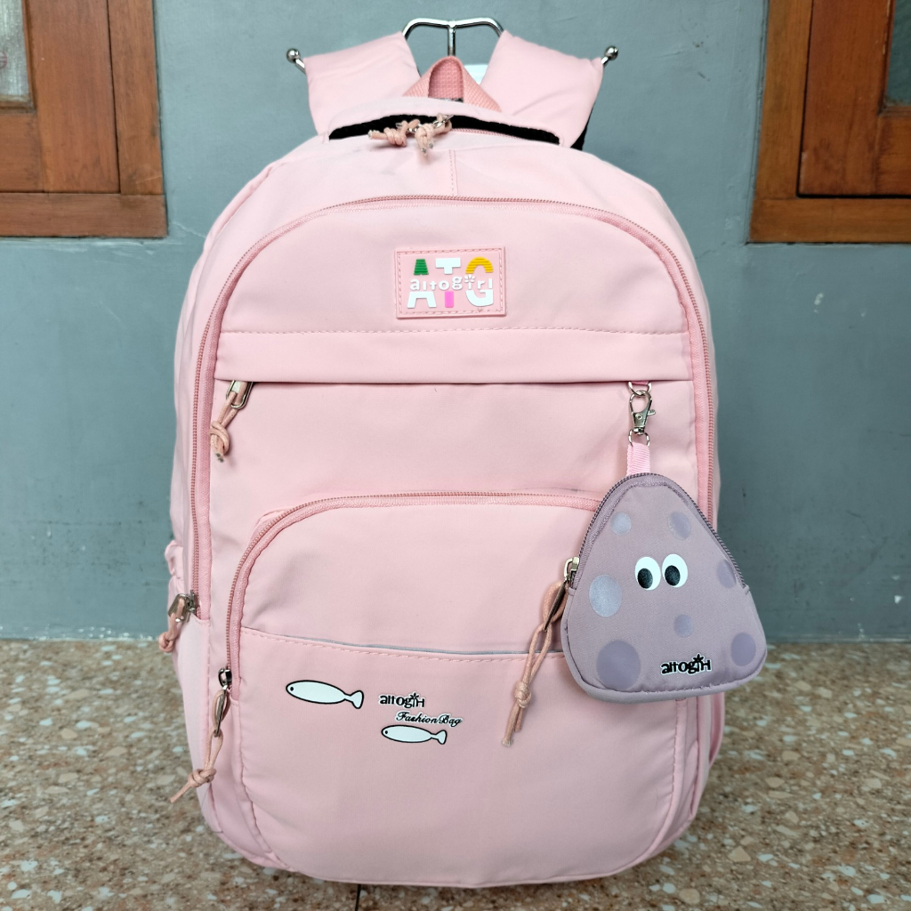 Jual Tas Ransel Backpack Sekolah Anak Perempuan Alto Girl Original Onigiri | Shopee Indonesia