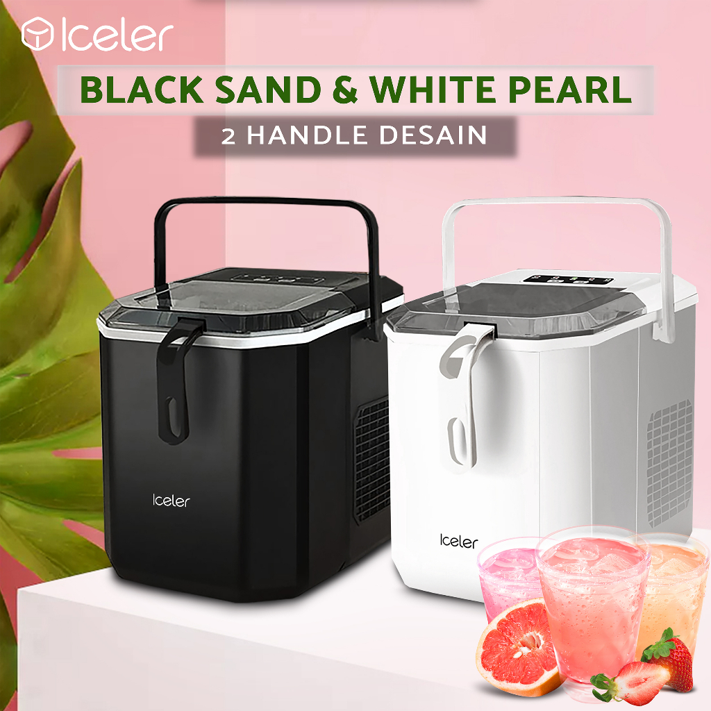 Jual Mesin Es Iceler Portable Ice Maker 12KG per Hari Dengan Handle ...