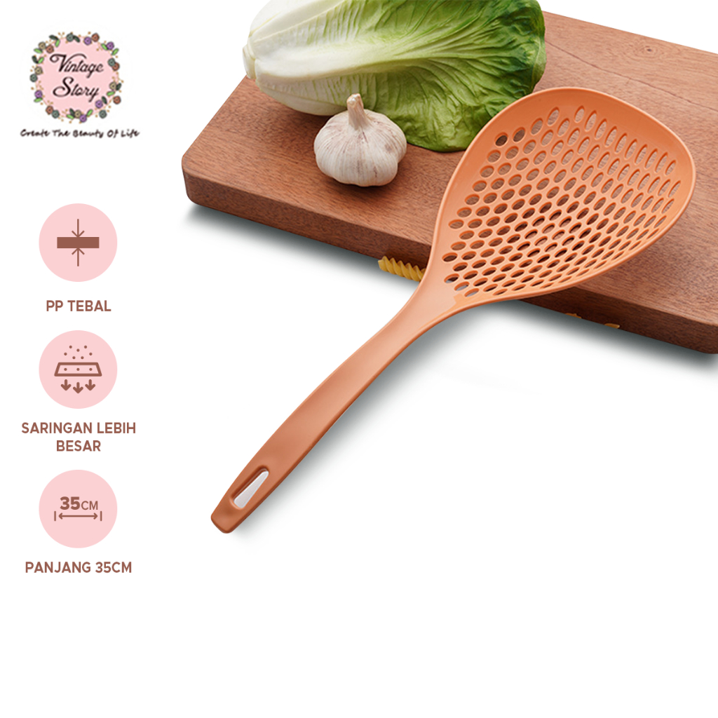 Jual Sendok Saringan Masak Mie Sayur Seafood Serbaguna Tirisan ...