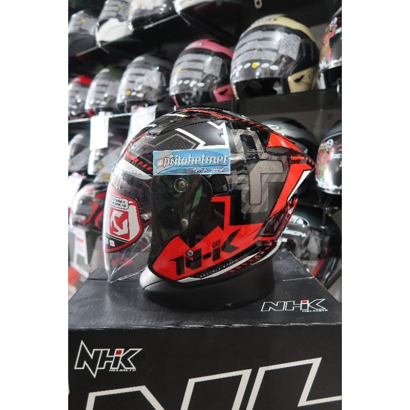 Jual NHK S1 GP Pro Revengespeed Black Red | Shopee Indonesia
