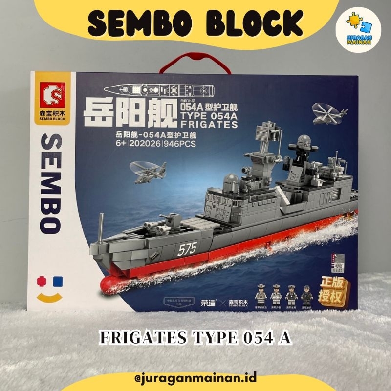 Jual SEMBO BLOCKS Frigates Type 054A - Block Brick Bricks Mainan ...