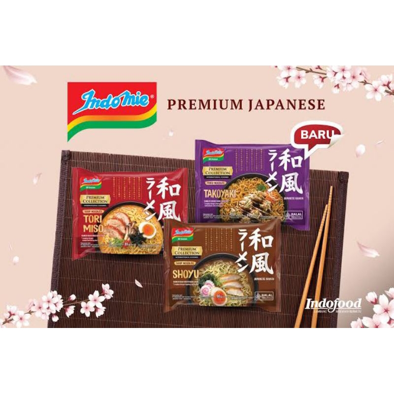 Jual Indomie Mie Instan Ramen Tori Miso Shoyu Takoyaki 86 Gr Shopee Indonesia