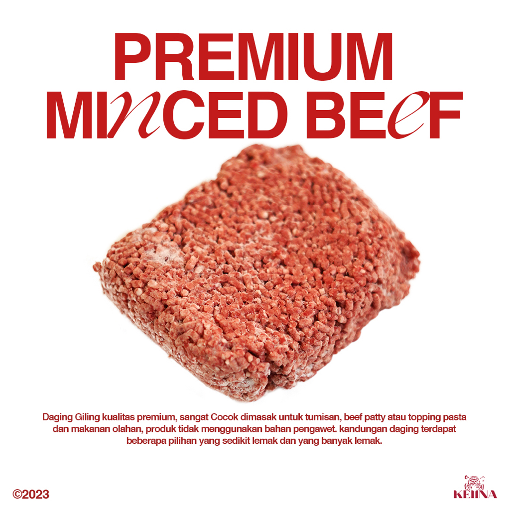 Jual Daging Sapi Giling Cincang Premium Minced Ground Beef | Shopee ...