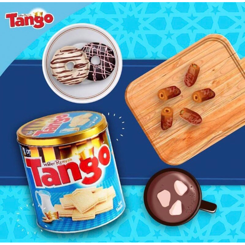 Jual TANGO WAFER KALENG / TANGO WAFER COKLAT JAR / SNACK / WAFER ...