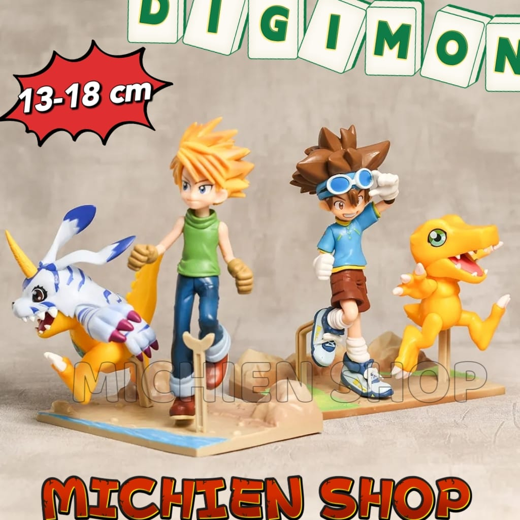 Jual Digimon Action Figure Toys AGUMON GERYMON - Digimon | Shopee Indonesia