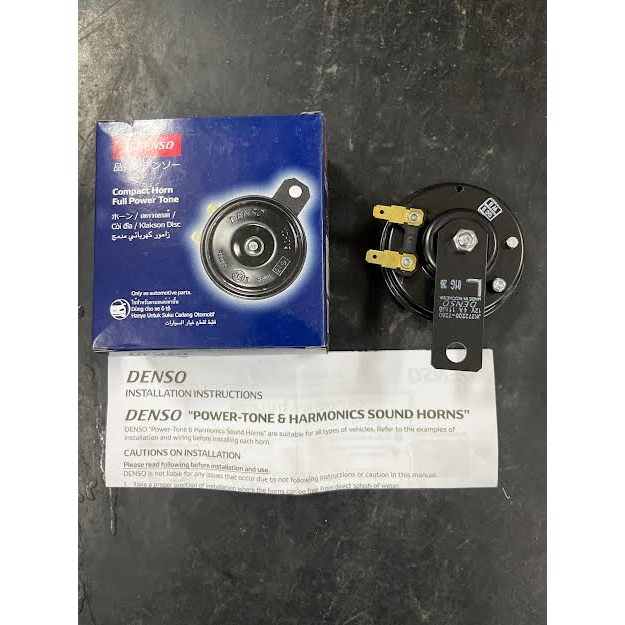 Jual Klakson Denso Disc Satuan Suara Mobil Avanza 12 V Bisa Buat Motor ...