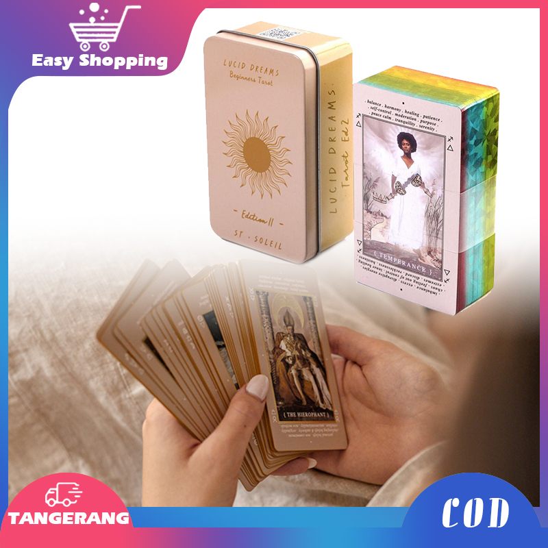Jual Kartu Tarot Lucid Dreams Dengan Kotak Besi 10.3 x 6cm Kartu Tarot ... Jual Kartu Tarot Lucid Dreams Dengan Kotak Besi 10.3 x 6cm Kartu Tarot ...