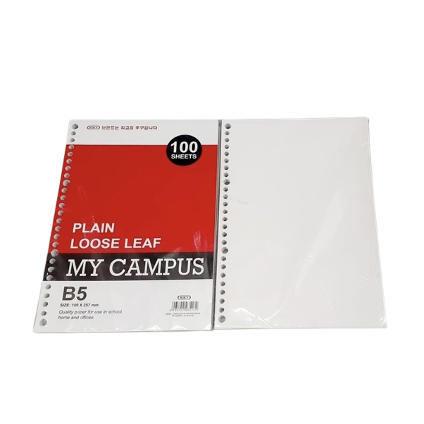 Jual KERTAS BINDER LOOSE LEAF B5 KIKY POLOS 100 LEMBAR | Shopee Indonesia