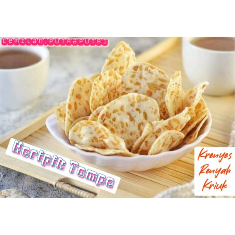Jual Snack Kiloan Keripik Tempe 250 gram makanan ringan cemilan enak ...