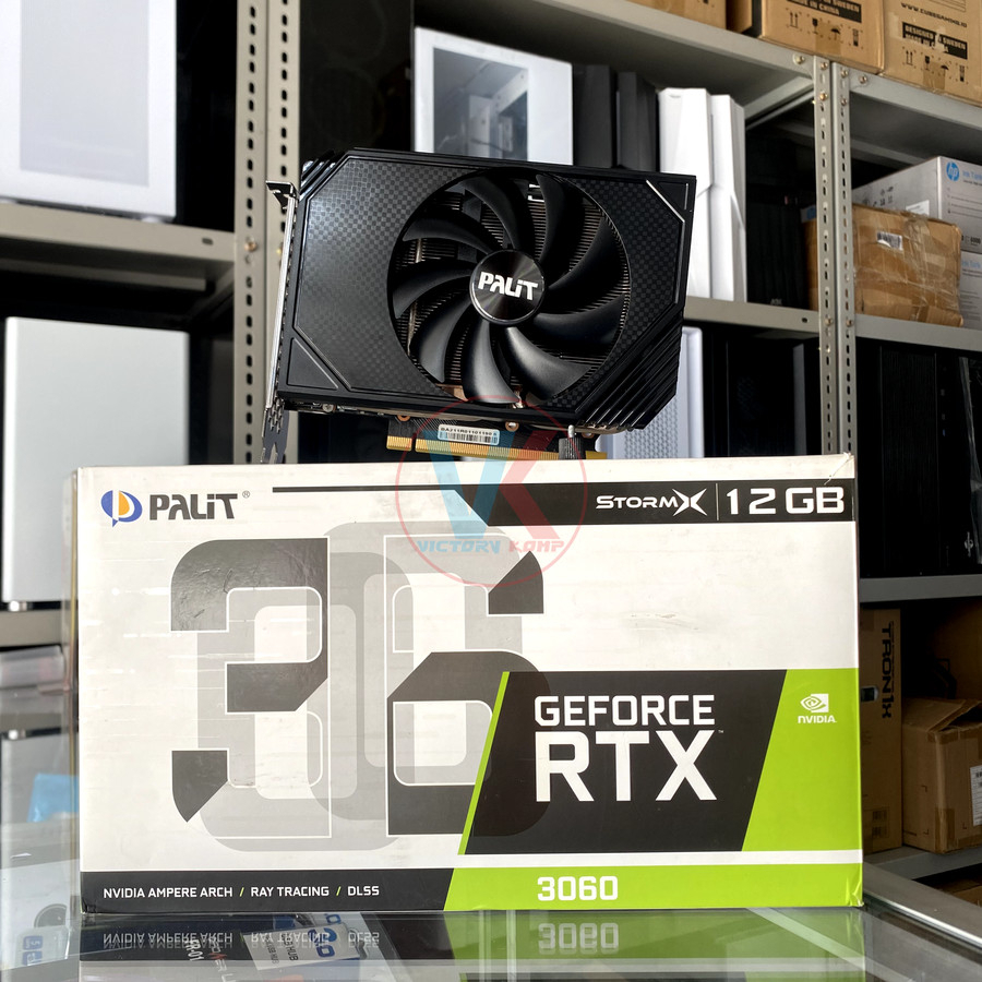 Jual VGA Palit StormX RTX 3060 12 GB DDR6 Ampere RTX3060 12GB GPU ...