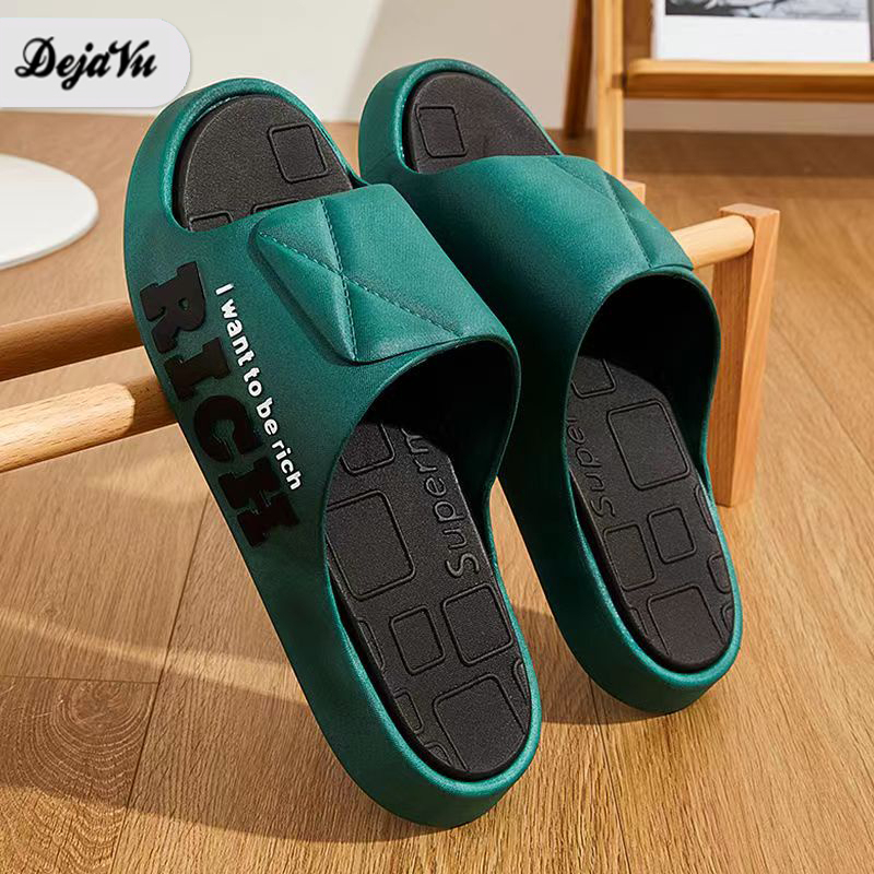 Jual Dejavu Sandal Pria Sandal Slop Pria Sendal Pria Kekinian Slop Pria ...