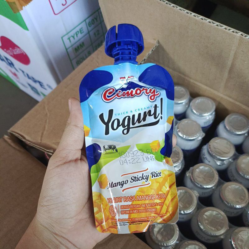 Jual CIMORY Yoghurt Squeezy Pouch 120gr | Shopee Indonesia