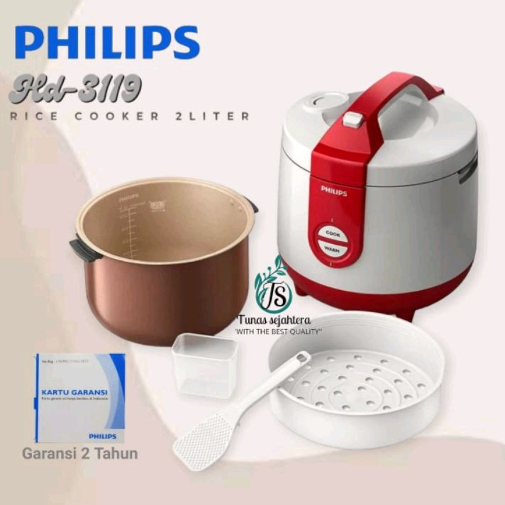 Jual Rice cooker PHILIPS HD3119 Magicom PHILIPS HD 3119 2 liter SNI ...