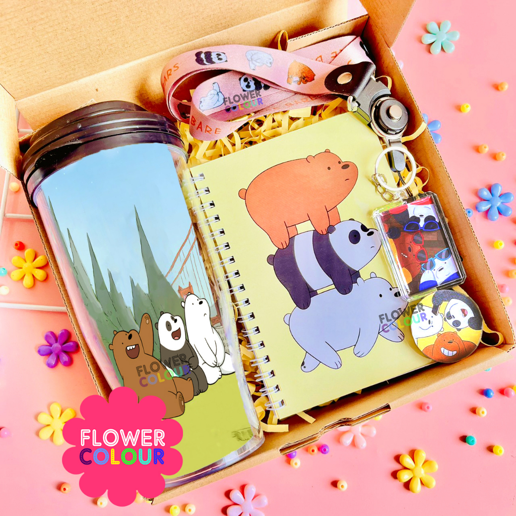 Jual PAKET BOX | GIFT BOX | HAMPERS | HAMPERS ULANG TAHUN WE BARE BEARS ...