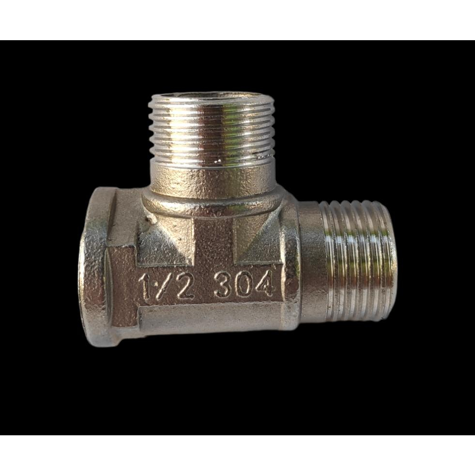 Jual NEPEL TEE - SAMBUNGAN T CLOSET - TEE SHOWER STAINLESS SUS304 ...