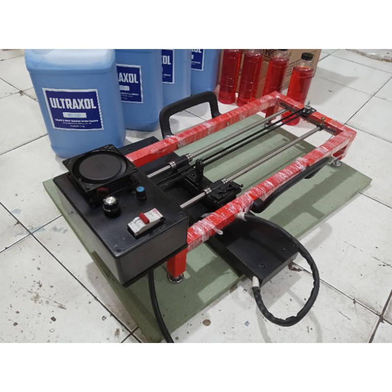 Jual curing sablon otomatis Flashcure 2 lampu 1200w | Shopee Indonesia