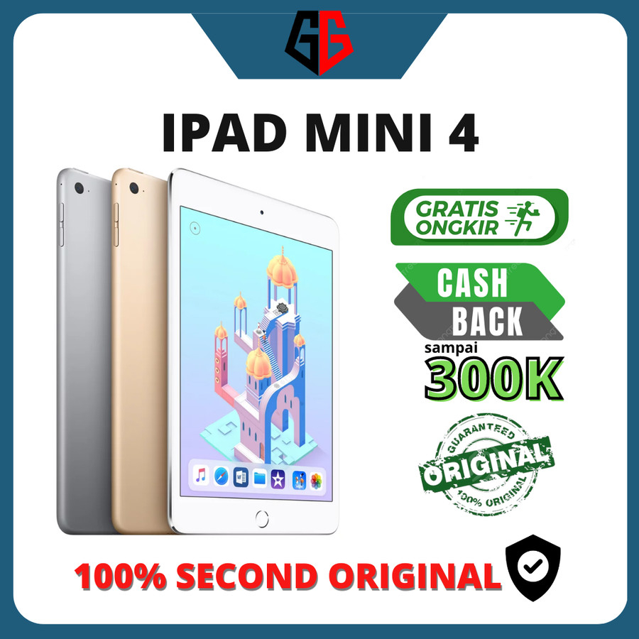 Jual iPad Mini 4 64GB 128GB Wifi & Cellular Original Resmi | Shopee Indonesia