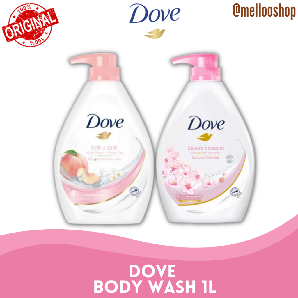 Jual Dove Body Wash / Sabun Mandi (Sakura / Peach) | Shopee Indonesia