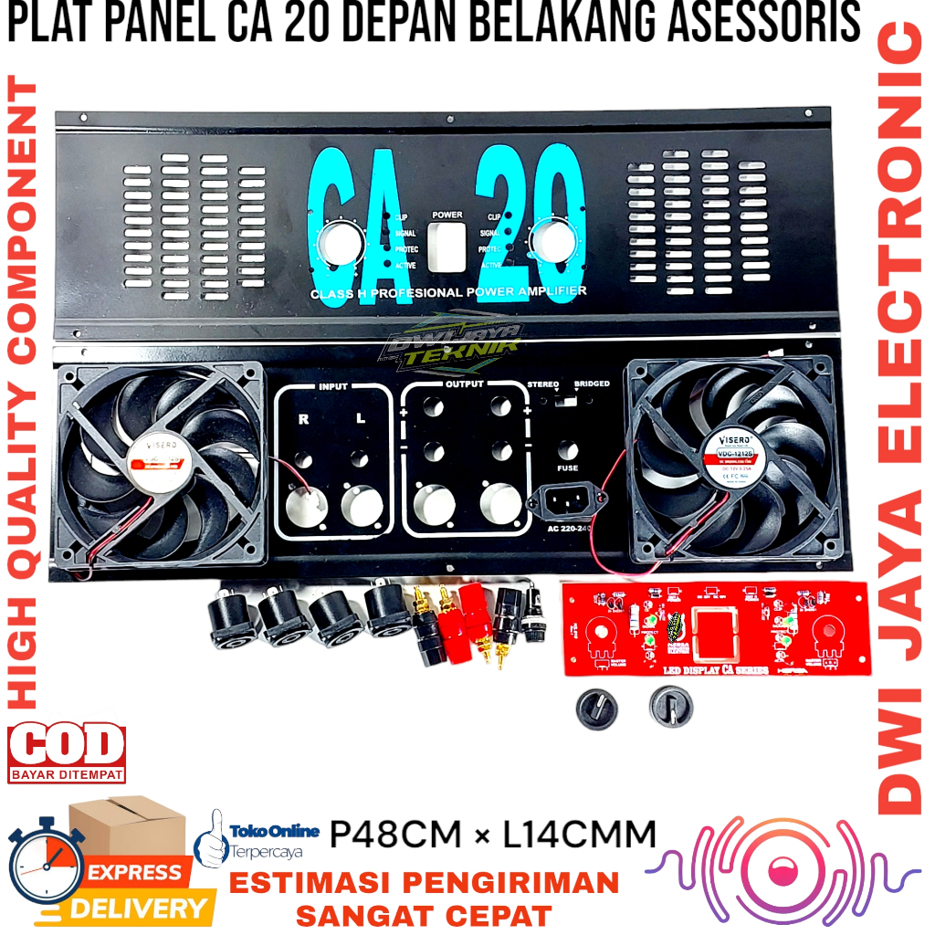 Jual Plat Panel CA 20 Depan Belakang Full Asesoris | Shopee Indonesia