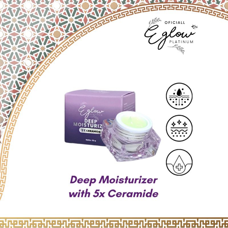 Jual Eglow Platinum - Deep Moisturizer with 5x Ceramide 100% ORIGINAL ...