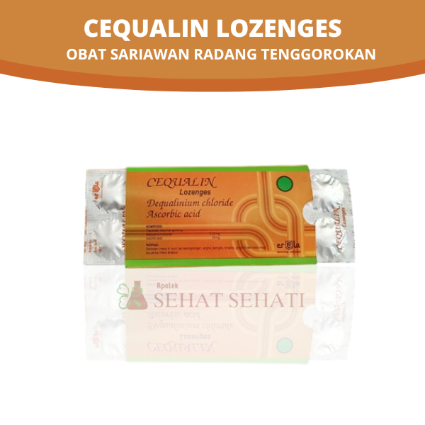 Jual Cequalin Lozenges Tablet Hisap Vitamin C isi 100 Original produk ...