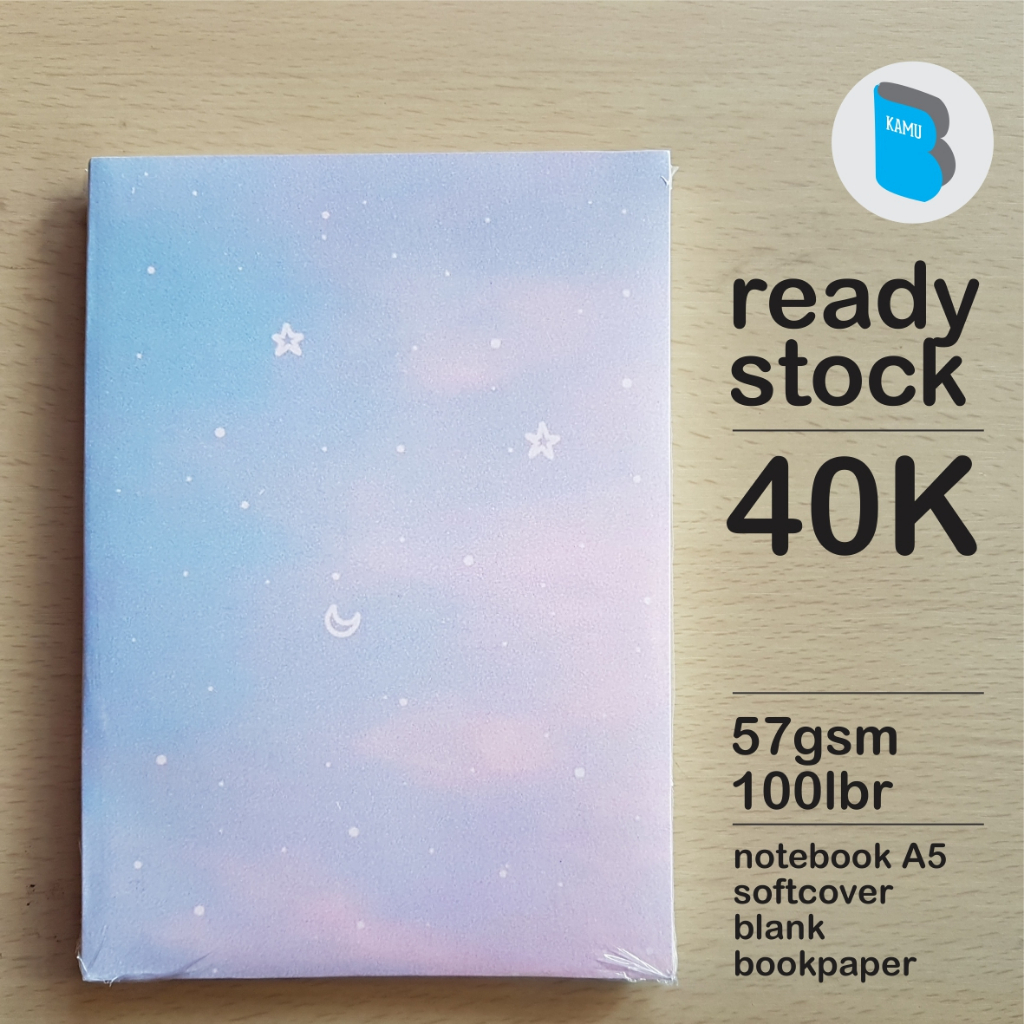 Jual [57/72/90 gsm] Notebook Buku Catatan Diary Jurnal Bookpaper Kosong ...