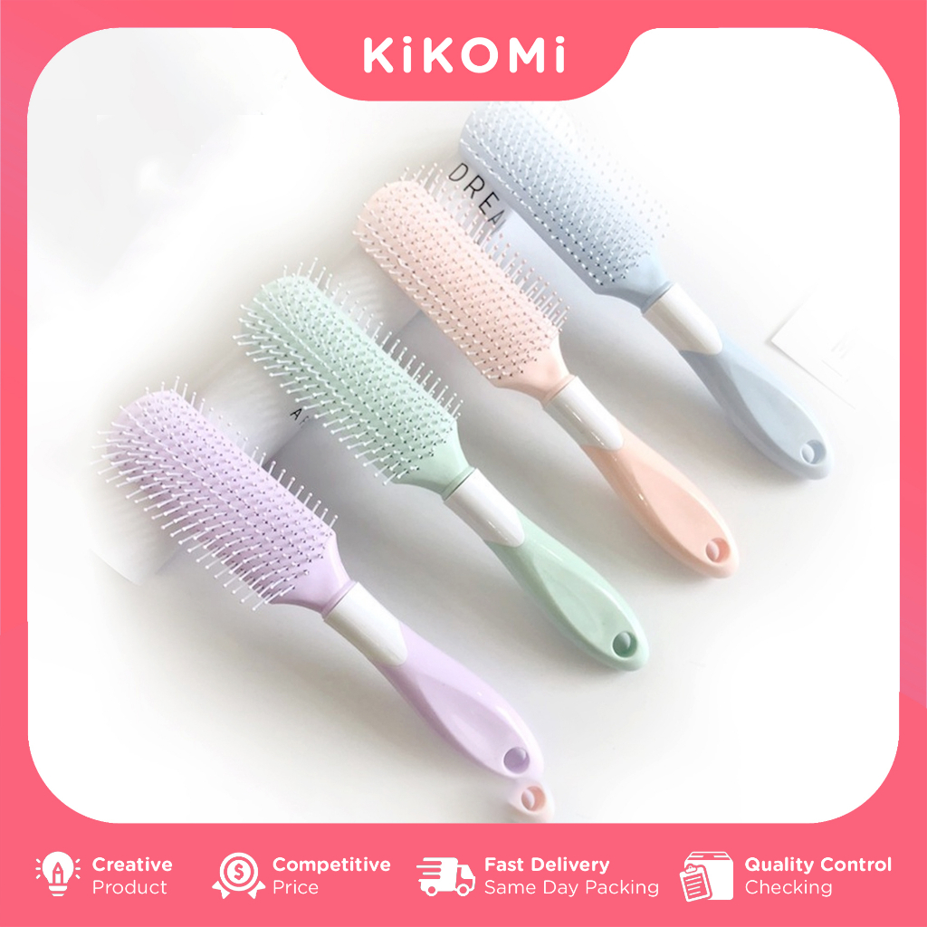 Jual Sisir Rambut Bantal Udara Anti Kusut Rontok Multifungsi Hair Brush ...