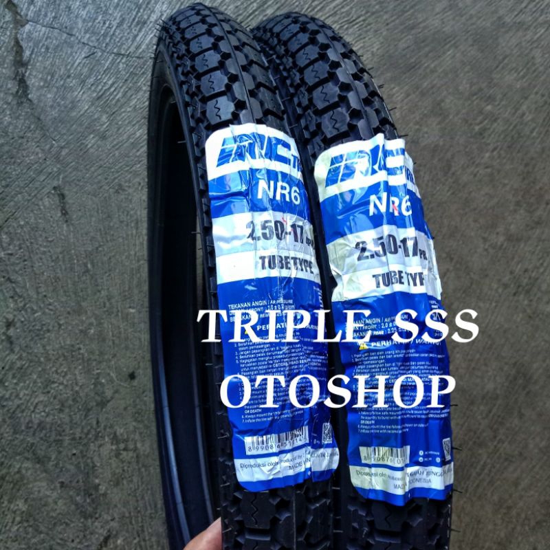 Jual BAN LUAR IRC RING 17 BATIK KOTAK / TAHU UKURAN 250 - 17 NR6 ...
