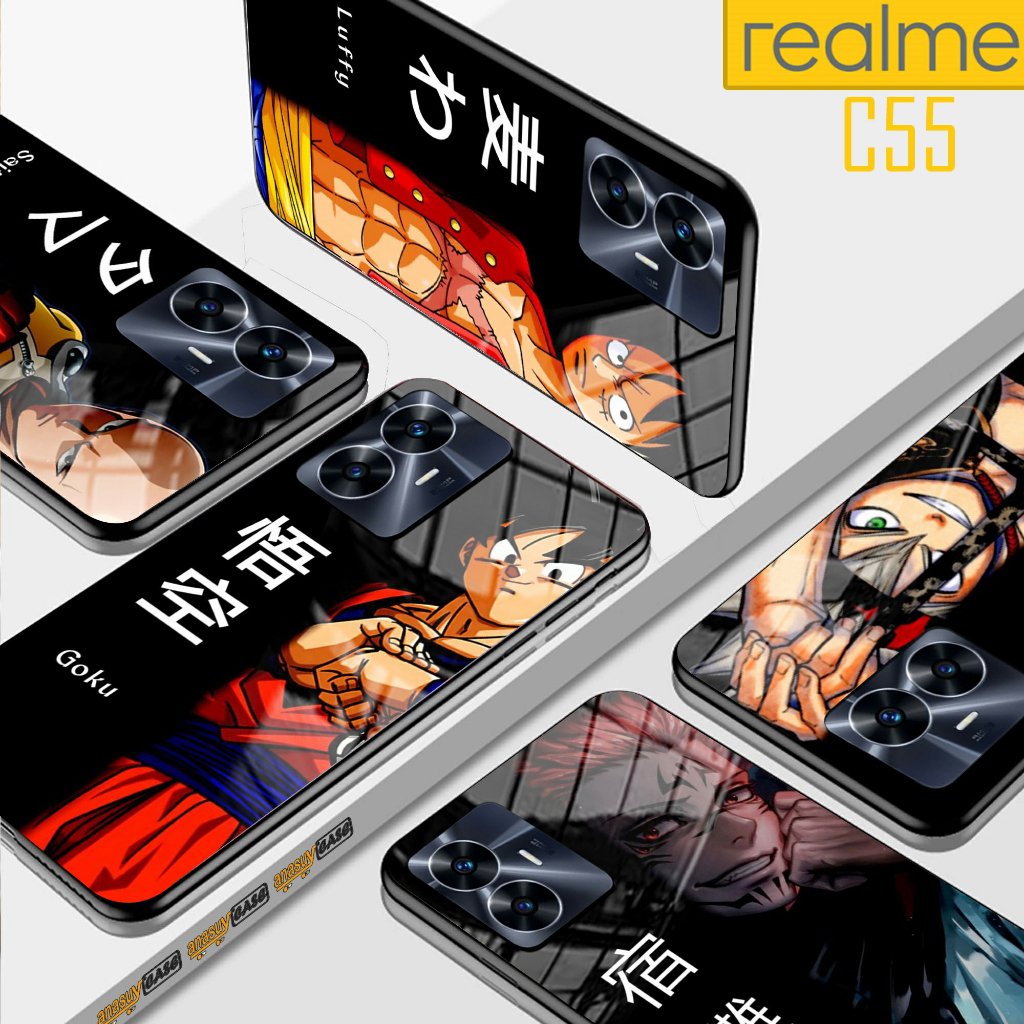 Jual Jual Softcase Glossy Glass Realme C55 Terbaru [SC255] Casing ...