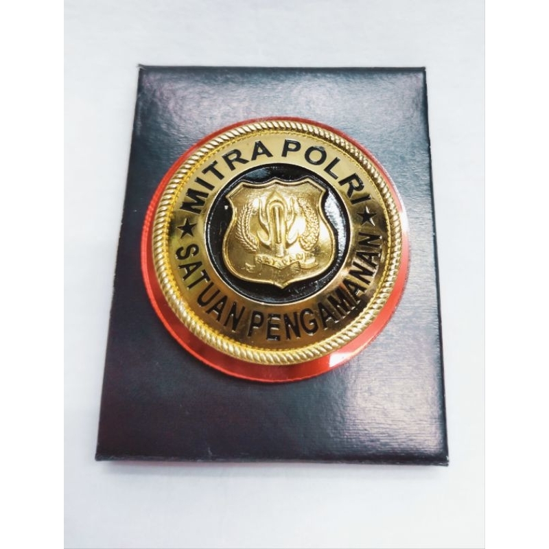 Jual Pin Mitra Polri Satpam Security | Shopee Indonesia